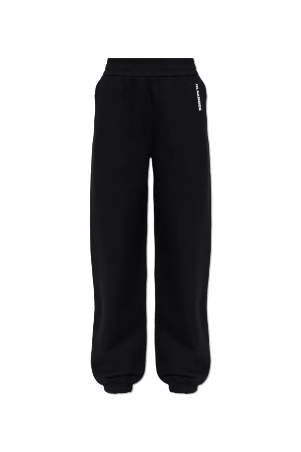 JIL SANDER Sweatpants With Printed Logo