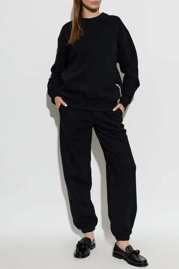JIL SANDER Sweatpants With Printed Logo
