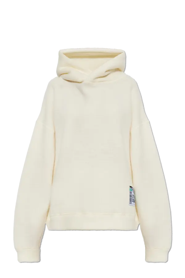 Dsquared2 Wool Oversized Hoodie - Cream