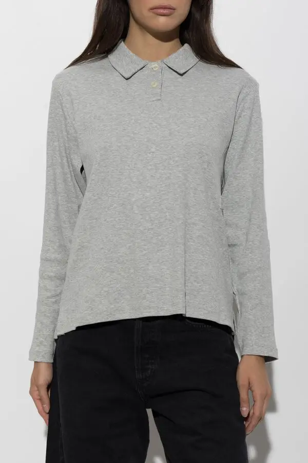 RETHINKIT STUDIOS Polo Shirt With Padded Shoulders