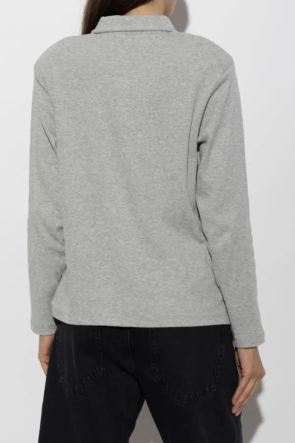 RETHINKIT STUDIOS Polo Shirt With Padded Shoulders