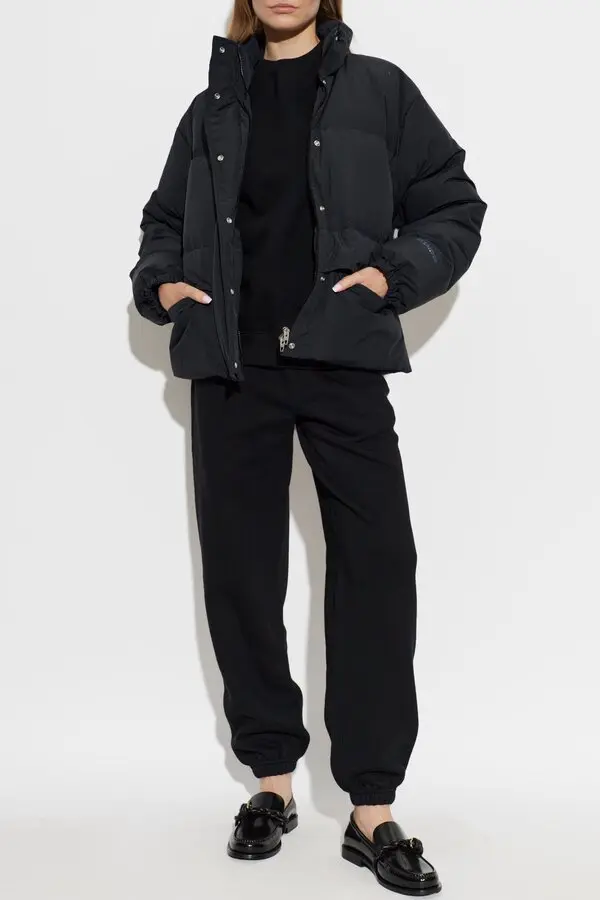 JIL SANDER Down Jacket With Stand-up Collar
