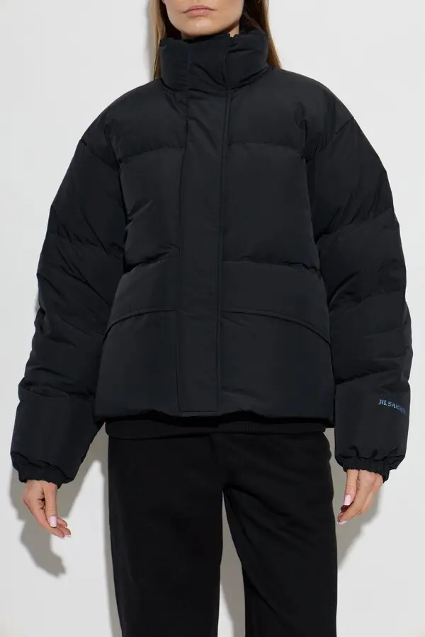 JIL SANDER Down Jacket With Stand-up Collar