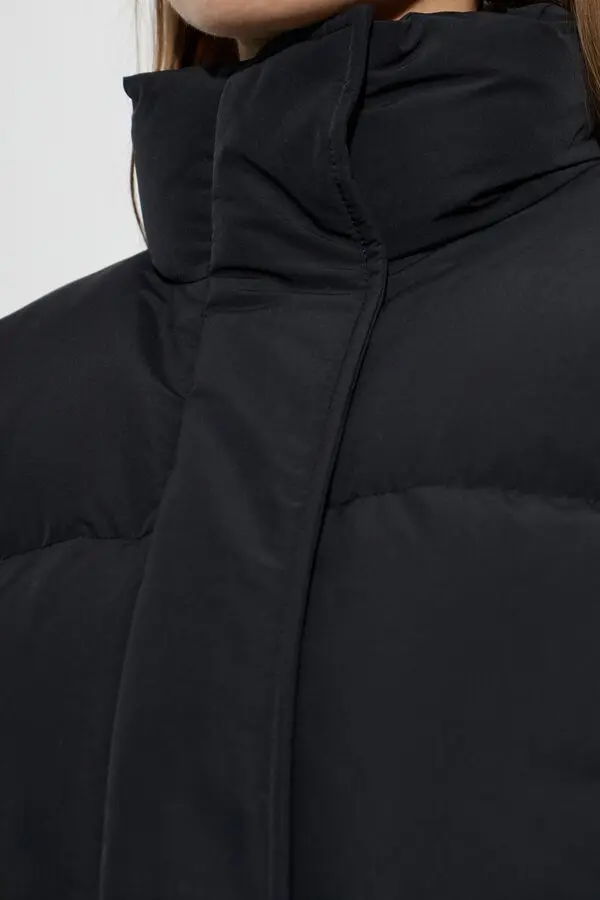JIL SANDER Down Jacket With Stand-up Collar