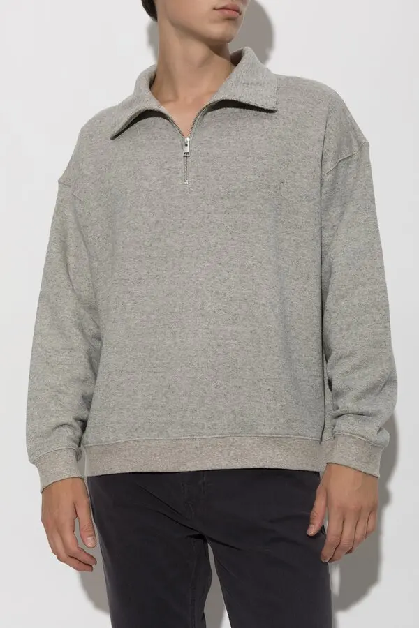 FRAME Sweatshirt With A Zip Neckline