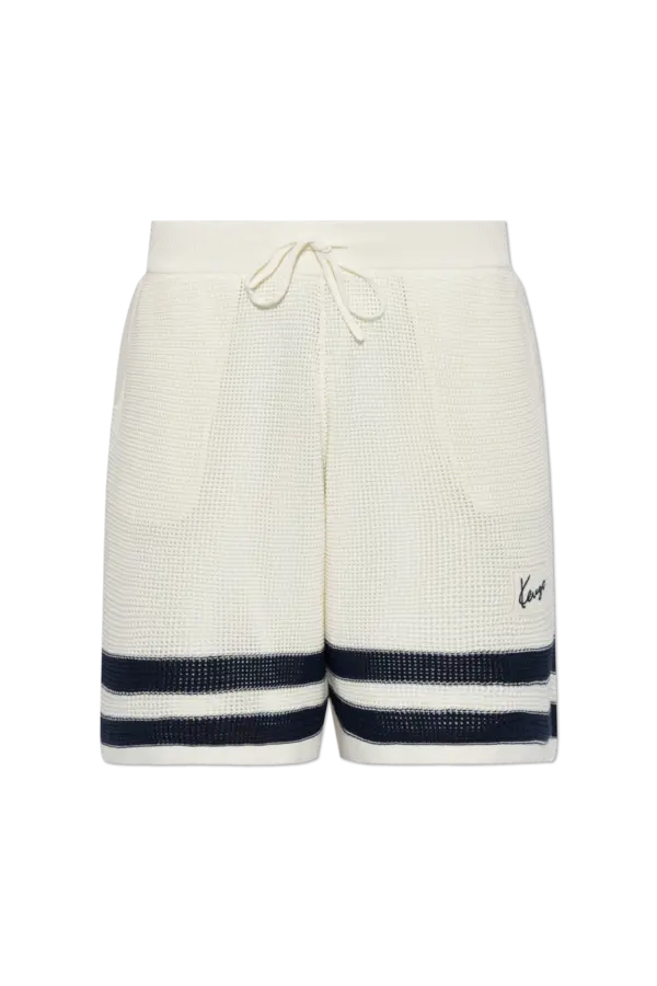 Kenzo Shorts With Decorative Weave