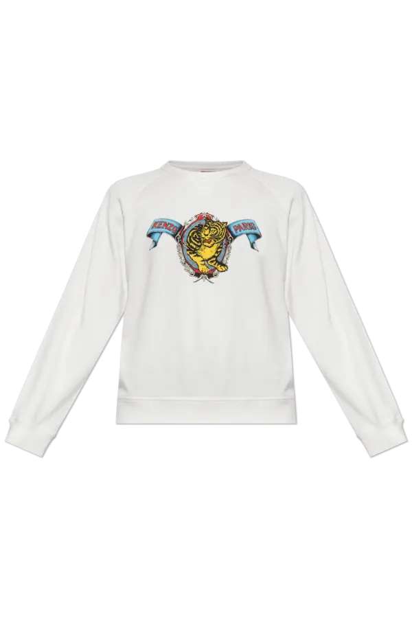 Kenzo Sweatshirt With Print - White