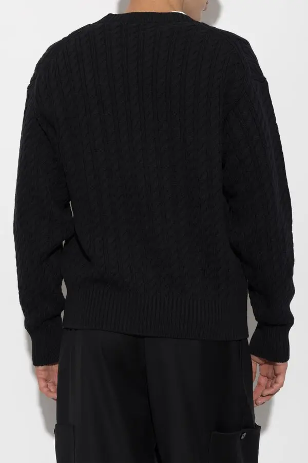 Kenzo Cardigan With A Decorative Knit
