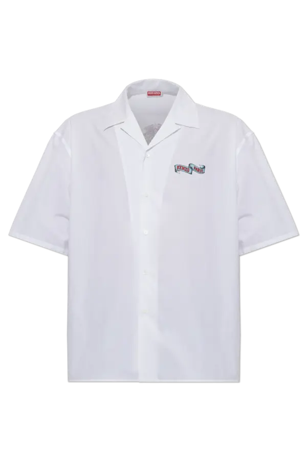 Kenzo Shirt With Print - White