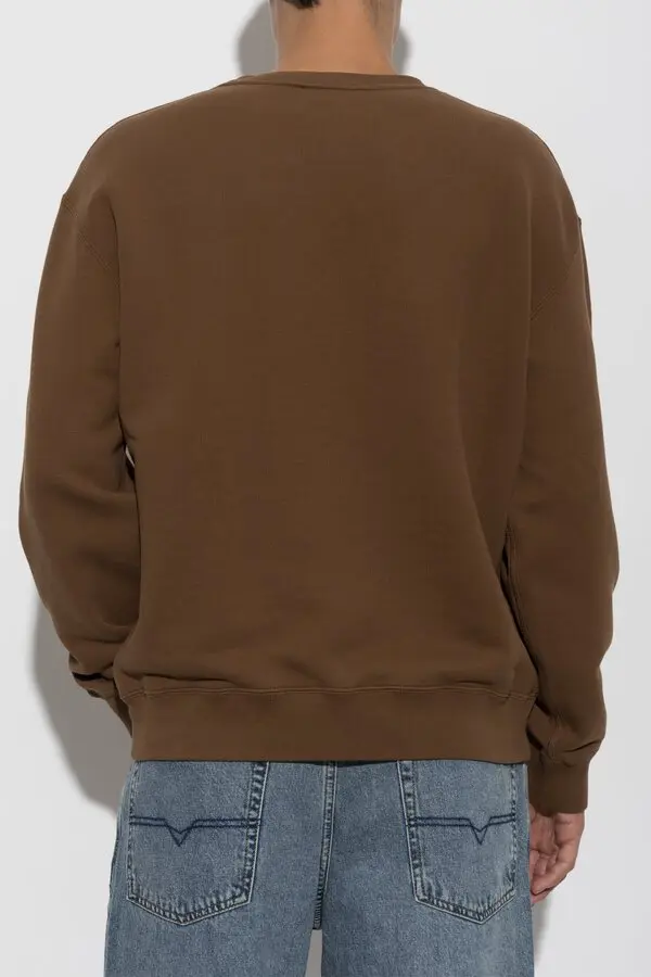 JW Anderson Crewneck Sweatshirt With Embroidered Detailing