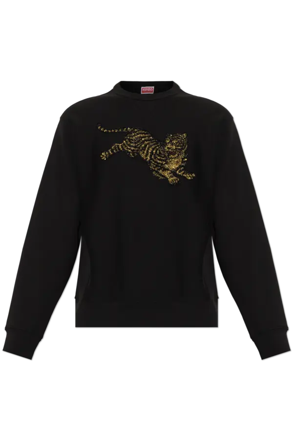 Kenzo Sweatshirt With Shimmering Sequins