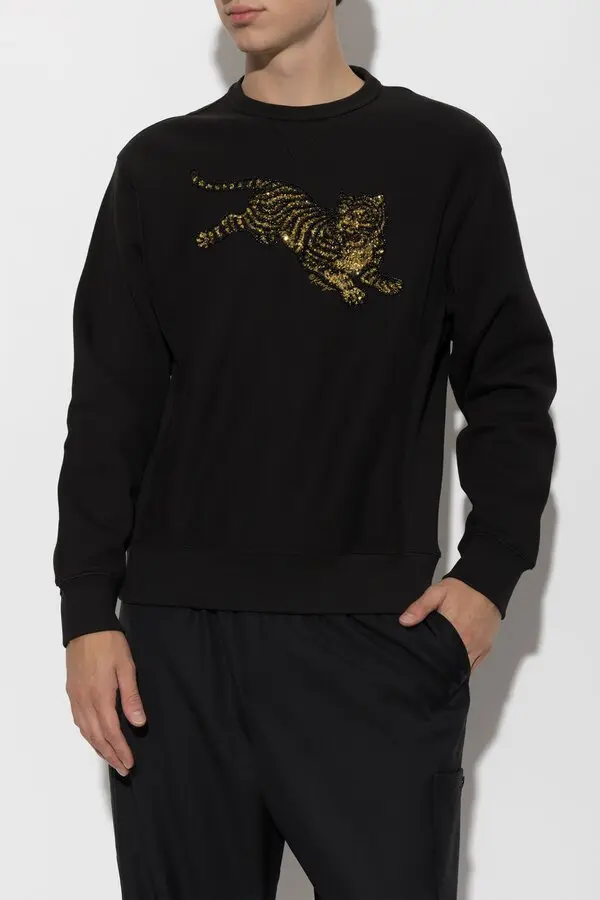 Kenzo Sweatshirt With Shimmering Sequins