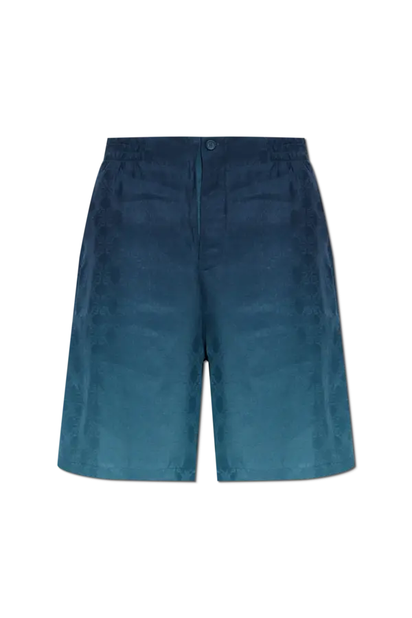 Off-White Monogram Shorts - Navy Blue