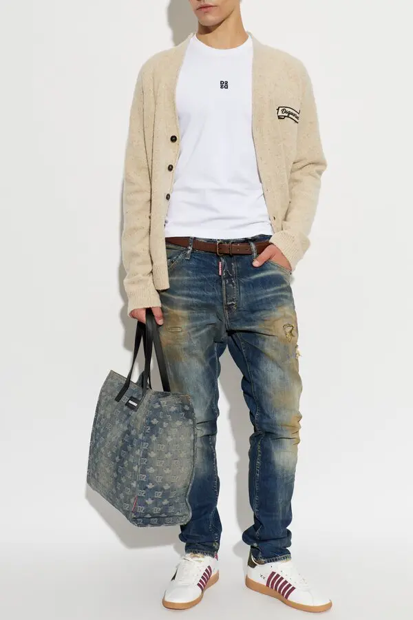 Dsquared2 Sweater With Sewn-in Logo