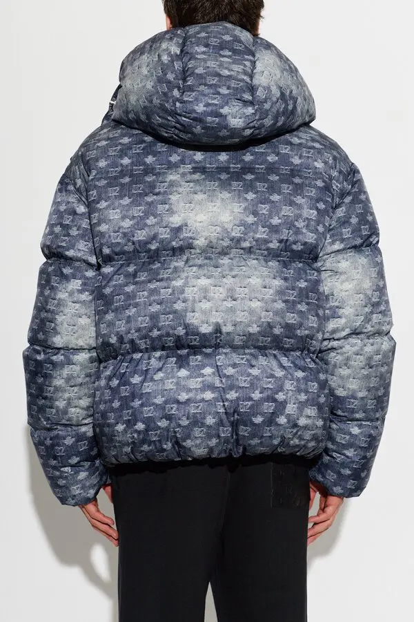 Dsquared2 Puffer Jacket With Monogram