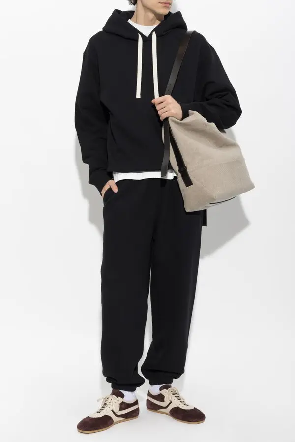 JIL SANDER Sweatpants With Printed Logo