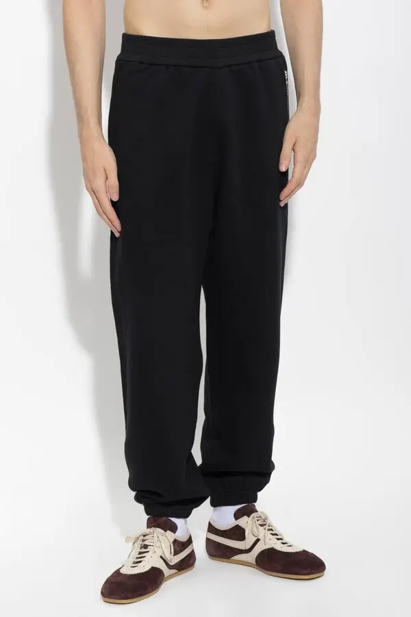 JIL SANDER Sweatpants With Printed Logo