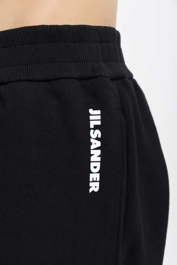 JIL SANDER Sweatpants With Printed Logo