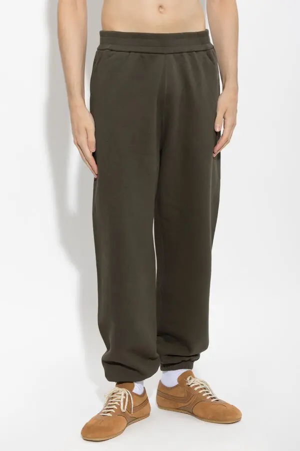JIL SANDER Sweatpants With Printed Logo