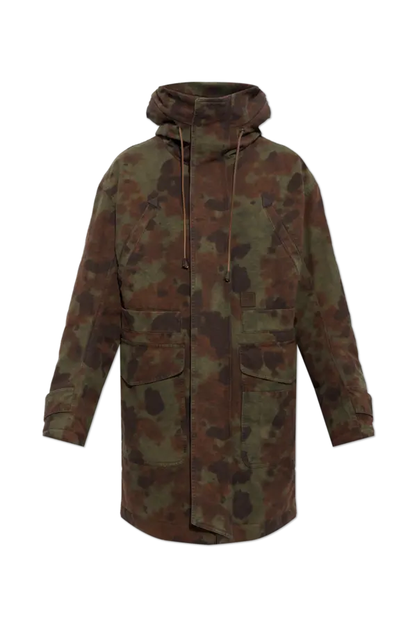 Dsquared2 Insulated Hooded Jacket - Green