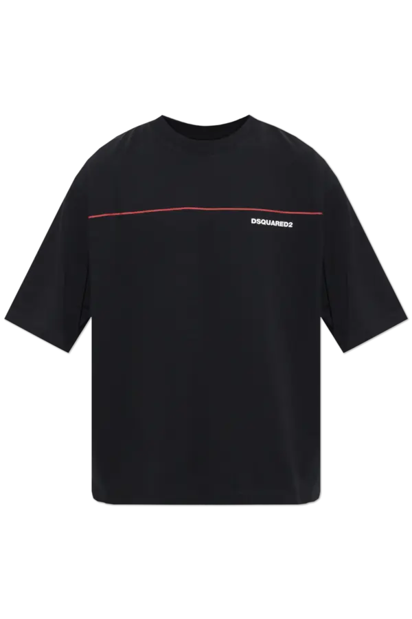 Dsquared2 T-shirt With Logo - Black