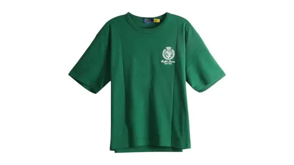 Polo Ralph Lauren Shortsleeve Jersey Knit Tennis Graphic Relaxed Fit Tee Shirt - New Forest
