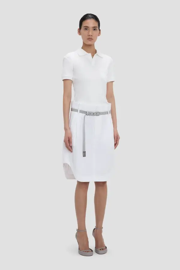 Victoria Beckham Polo Collar Top
