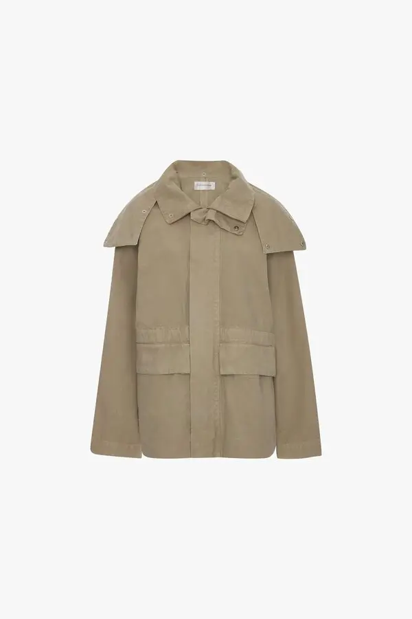 Victoria Beckham Hooded Utility Jacket