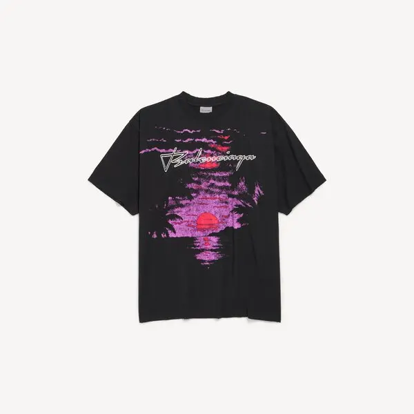 Balenciaga Dream Medium Fit T-shirt - Black