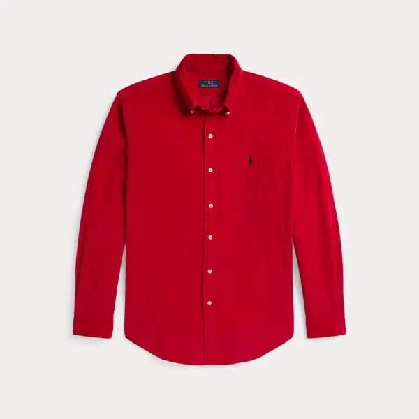 Ralph Lauren Classic Fit Corduroy Shirt - Rl 2000 Red