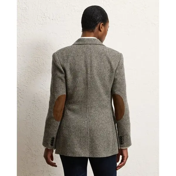 Ralph Lauren Preston Herringbone Tweed Jacket