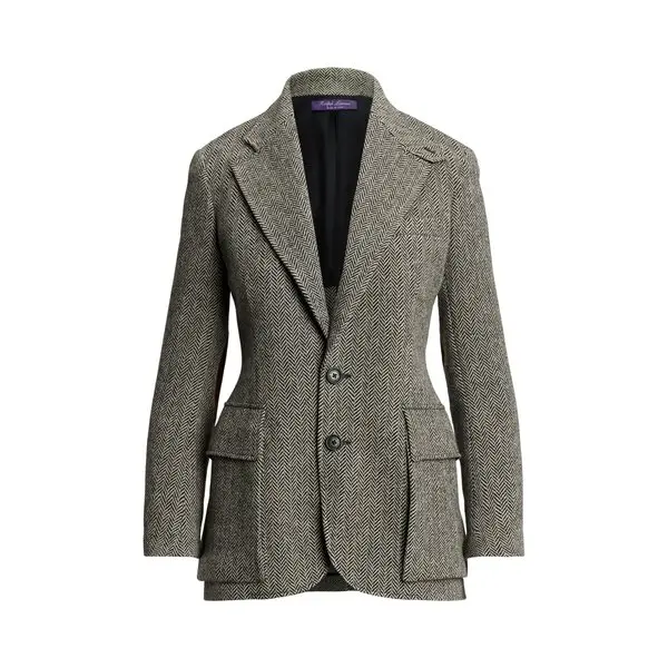 Ralph Lauren Preston Herringbone Tweed Jacket