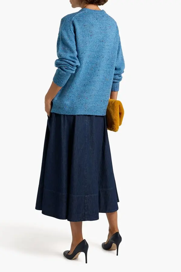 Tibi Denim Midi Skirt
