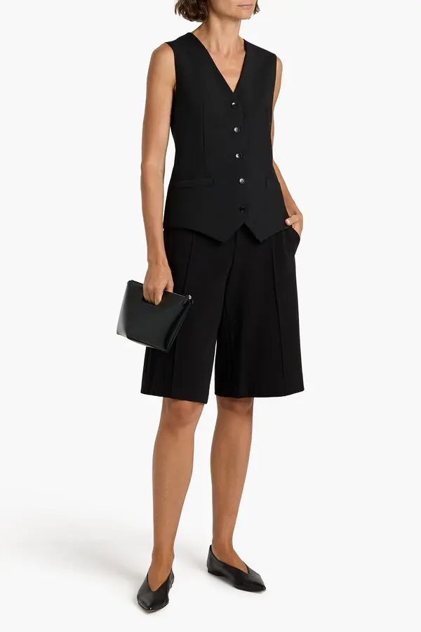 Tibi Crepe Vest