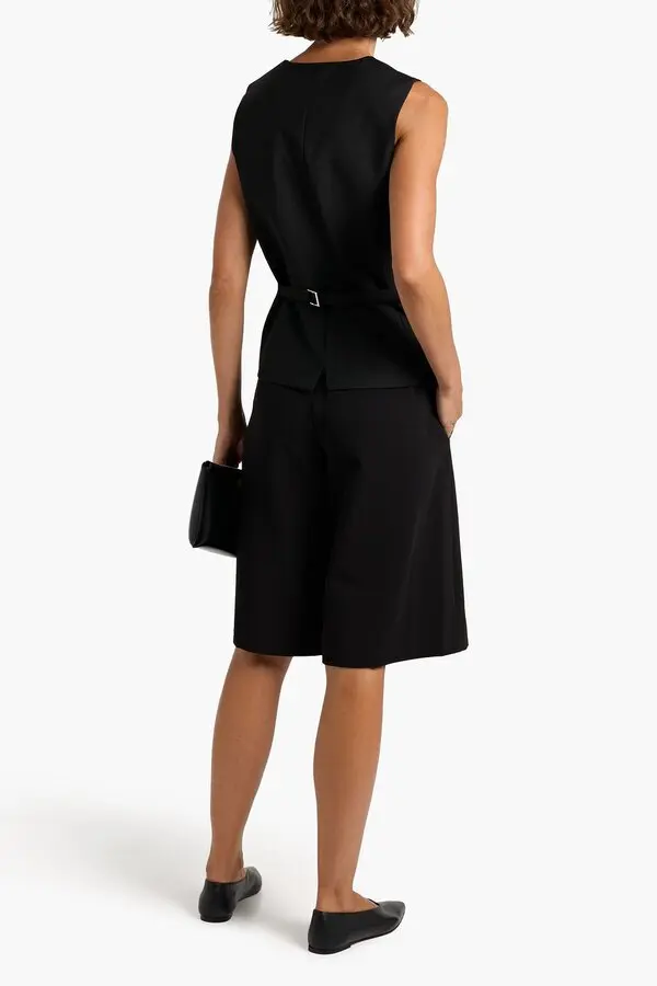 Tibi Crepe Vest