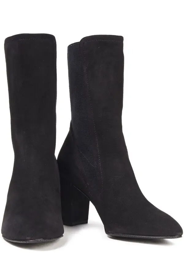 STUART WEITZMAN Fifer Suede Ankle Boots