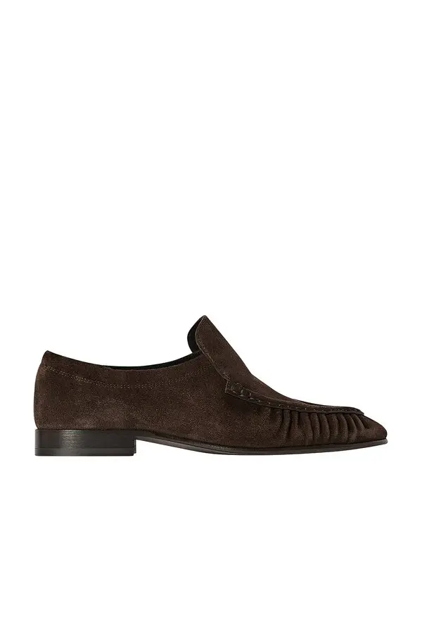 THE ROW Soft Moccasin Two - Brown