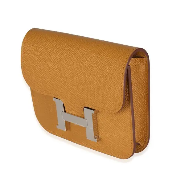 Hermès Sesame Epsom Constance Slim Wallet Phw
