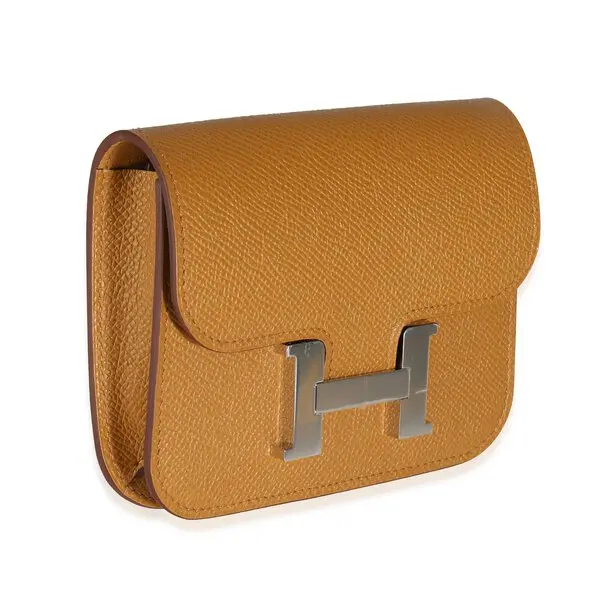 Hermès Sesame Epsom Constance Slim Wallet Phw