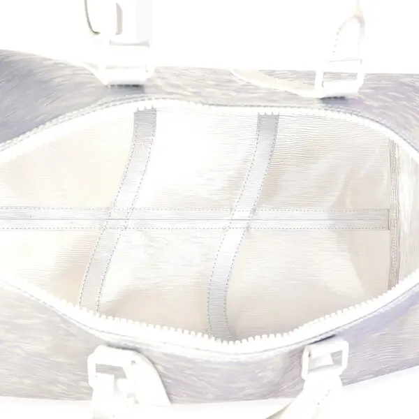 LOUIS VUITTON Clear Epi Wavy Keepall Bandoulière 50 Duffle Bag