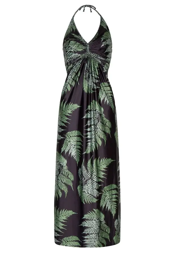 CHIC BY LIRETTE Halter Dress Boquete - Black