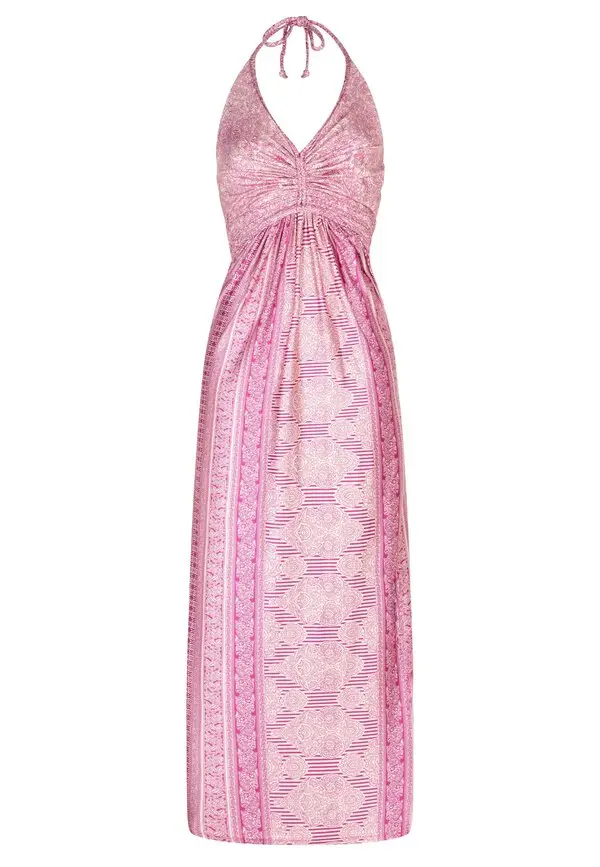 CHIC BY LIRETTE Halter Dress Guna - Pink
