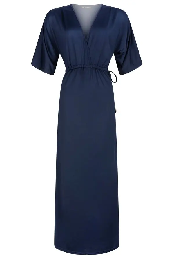 CHIC BY LIRETTE Kimono Dress Lotus Natural Nightblue - Black