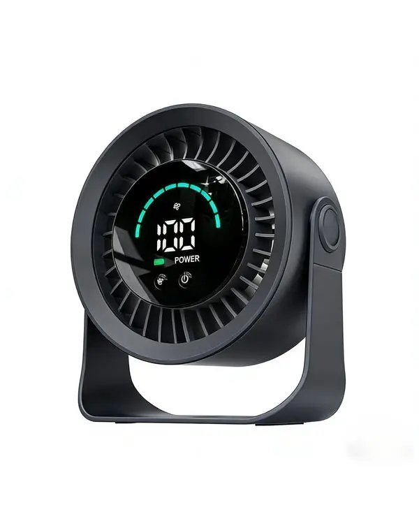 COWIN Usb-c Rechargeable Desk Fan - Black