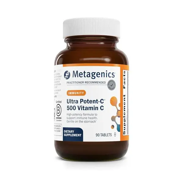 METAGENICS Ultra Potent-c 500 - No Color