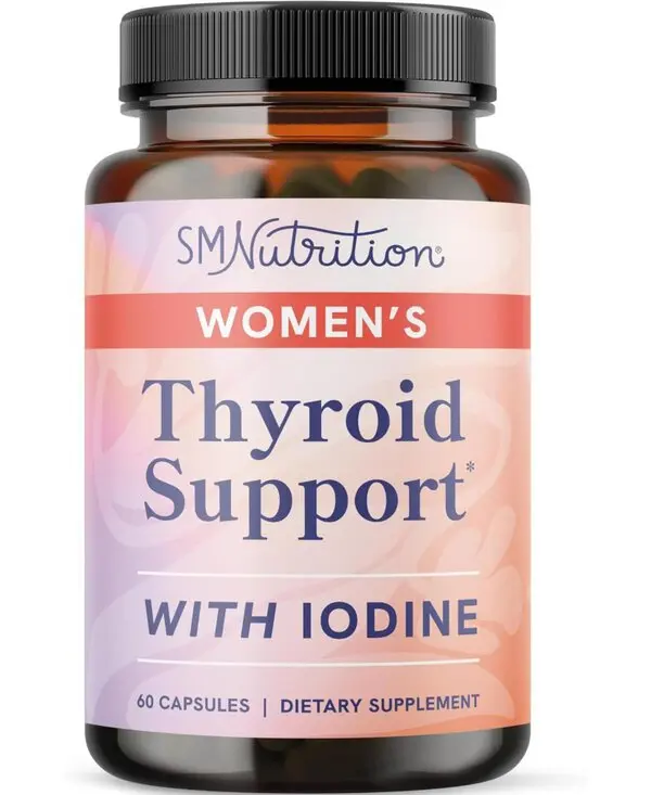 SMNUTRITION Thyroid Support For Capsules - No Color
