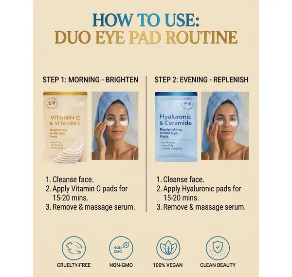 LOVERY Under Eye Masks Duo