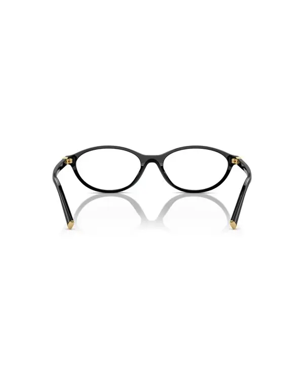 Miu Miu Oval Acetate Eyeglasses - Black