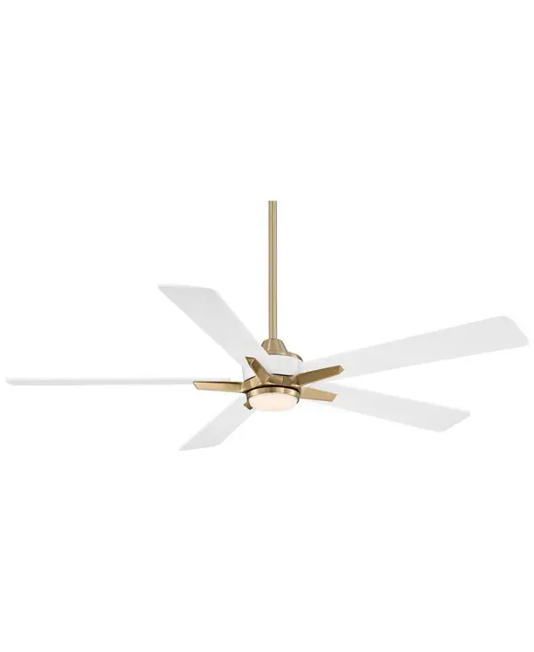 CASA VIEJA 52" Vegas Nights Led Ceiling Fan With 36" Downrod - White