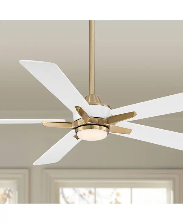 CASA VIEJA 52" Vegas Nights Led Ceiling Fan With 36" Downrod